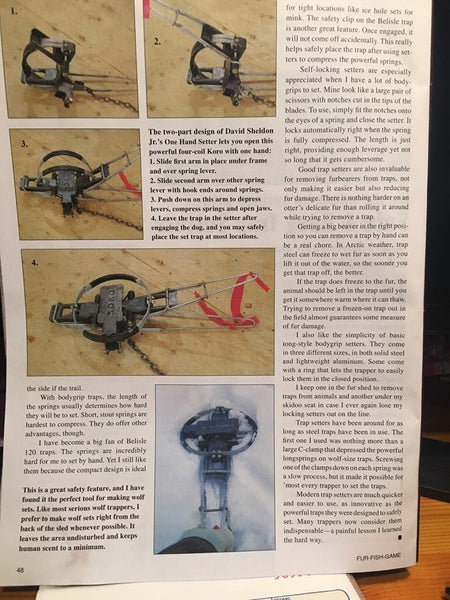 ONE HAND SETTERS – Southern Snares & Supply