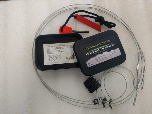 POCKET SURVIVAL SNARE KIT – Southern Snares & Supply